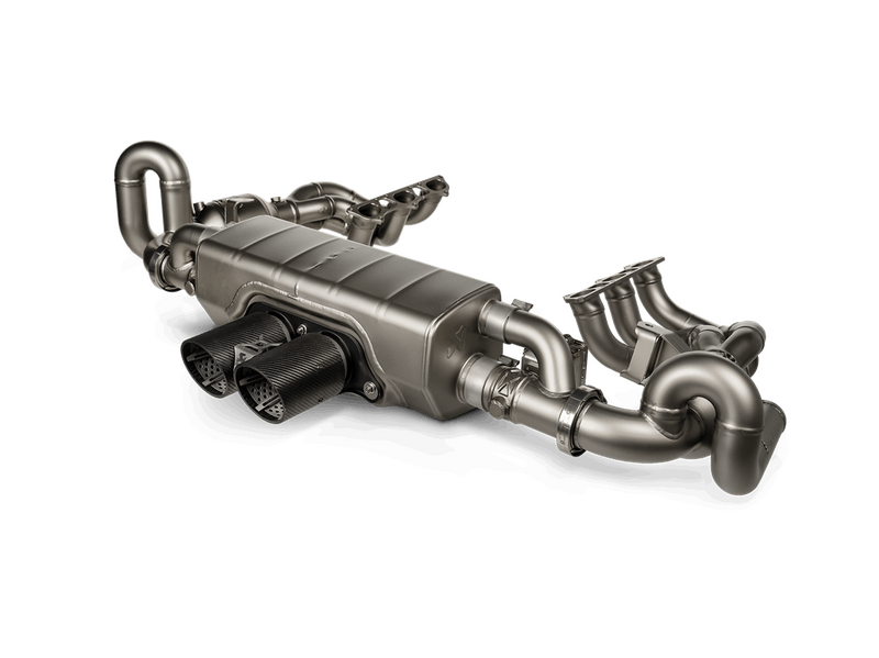 Akrapovic Exhaust - Porsche 911 GT3 RS (992) - Titanium Muffler with T ...
